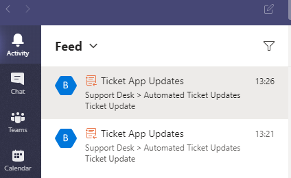 Feed Notification for Webhook/Bot Notifications | Microsoft Community Hub