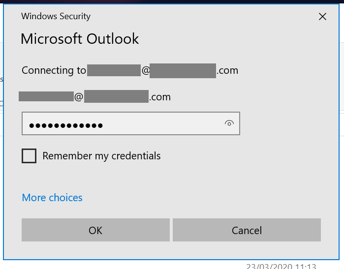 Help! Outlook 365 connects to Exchange, works for a period, then stops ...