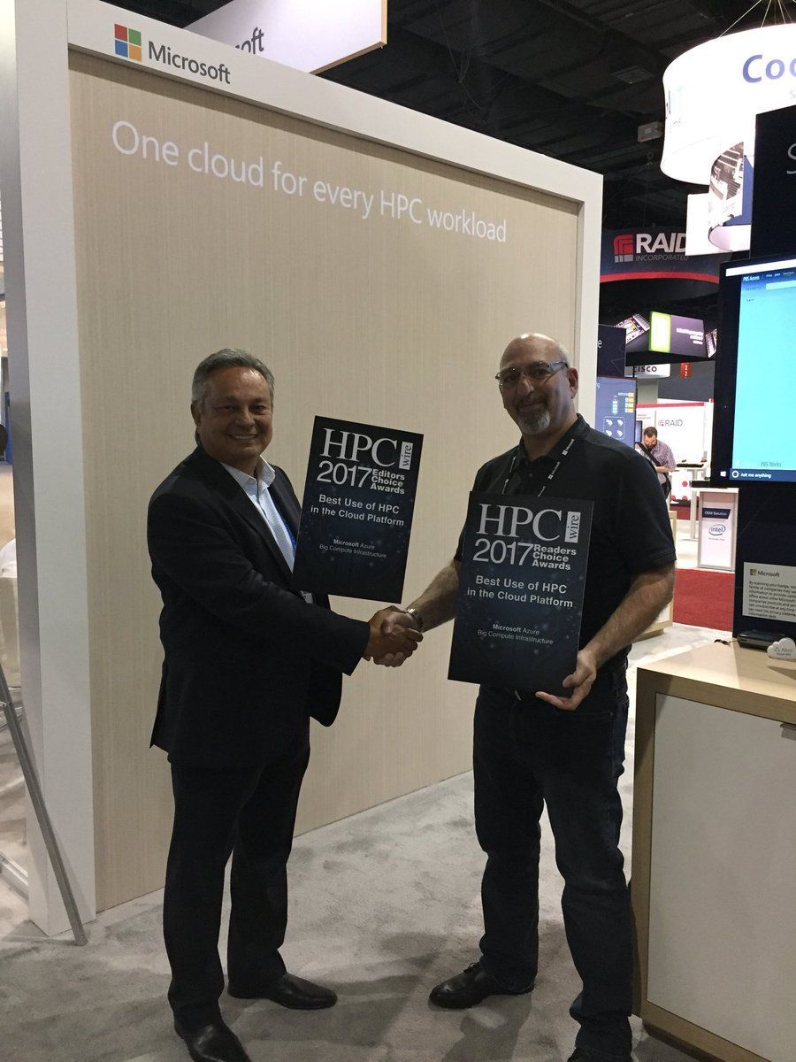 Azure receives HPCwire awards | Microsoft Community Hub