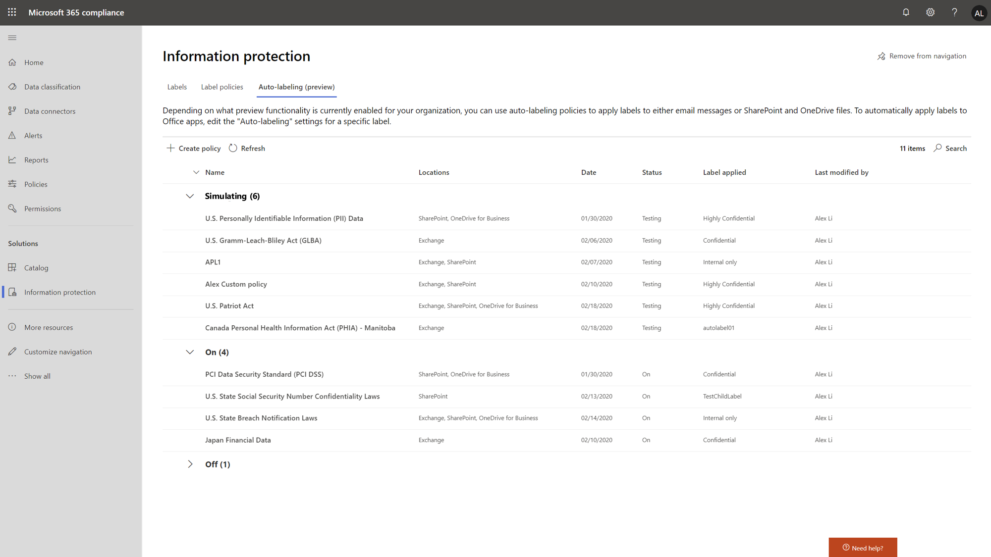 Announcing public preview of auto classification with sensitivity ...