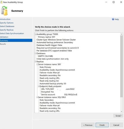 Create a SQL FCI with a Tertiary AG Replica | Microsoft Community Hub