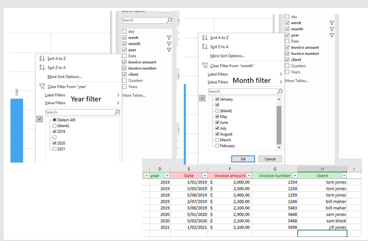 blanks in my pivot table and data not appearing in pivot table, even after refreshing all ...