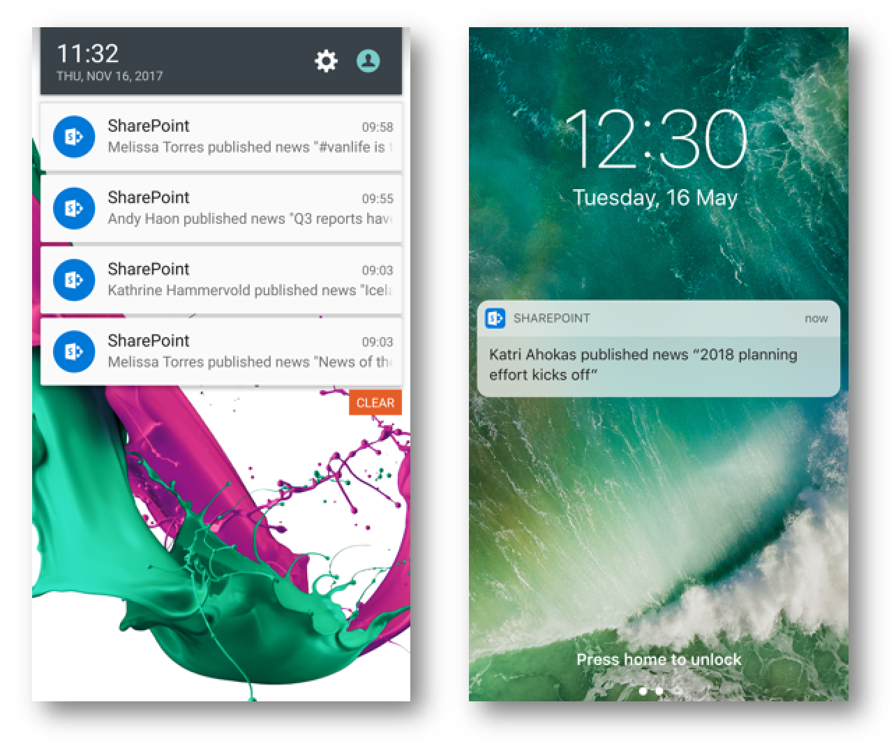 SharePoint mobile notifications keep you up-to-date