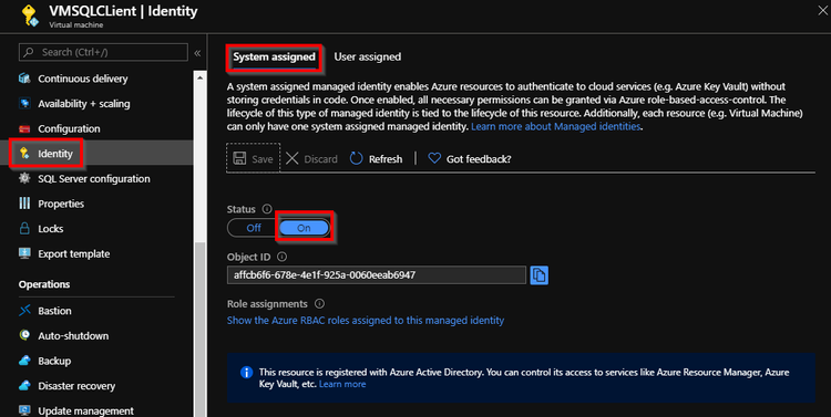 Using Managed Service Identity (MSI) to authenticate on Azure SQL DB ...