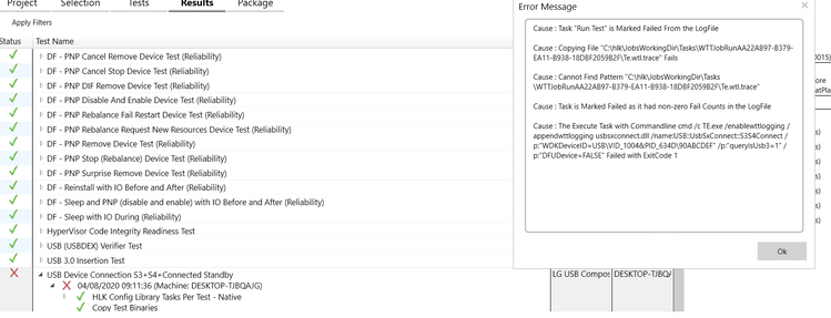 USB tests in the Windows 10 Hardware Lab Kit (HLK) | Microsoft ...