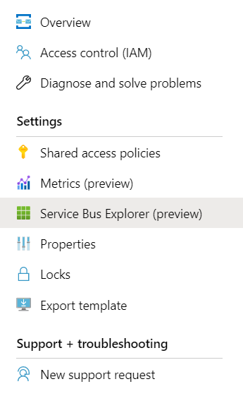 Announcing Service Bus Explorer preview on Azure Portal! | Microsoft ...
