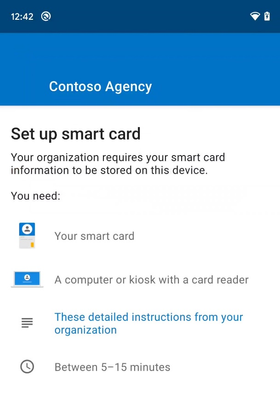 Go passwordless on Android devices using derived credentials with Microsoft Endpoint Manager ...