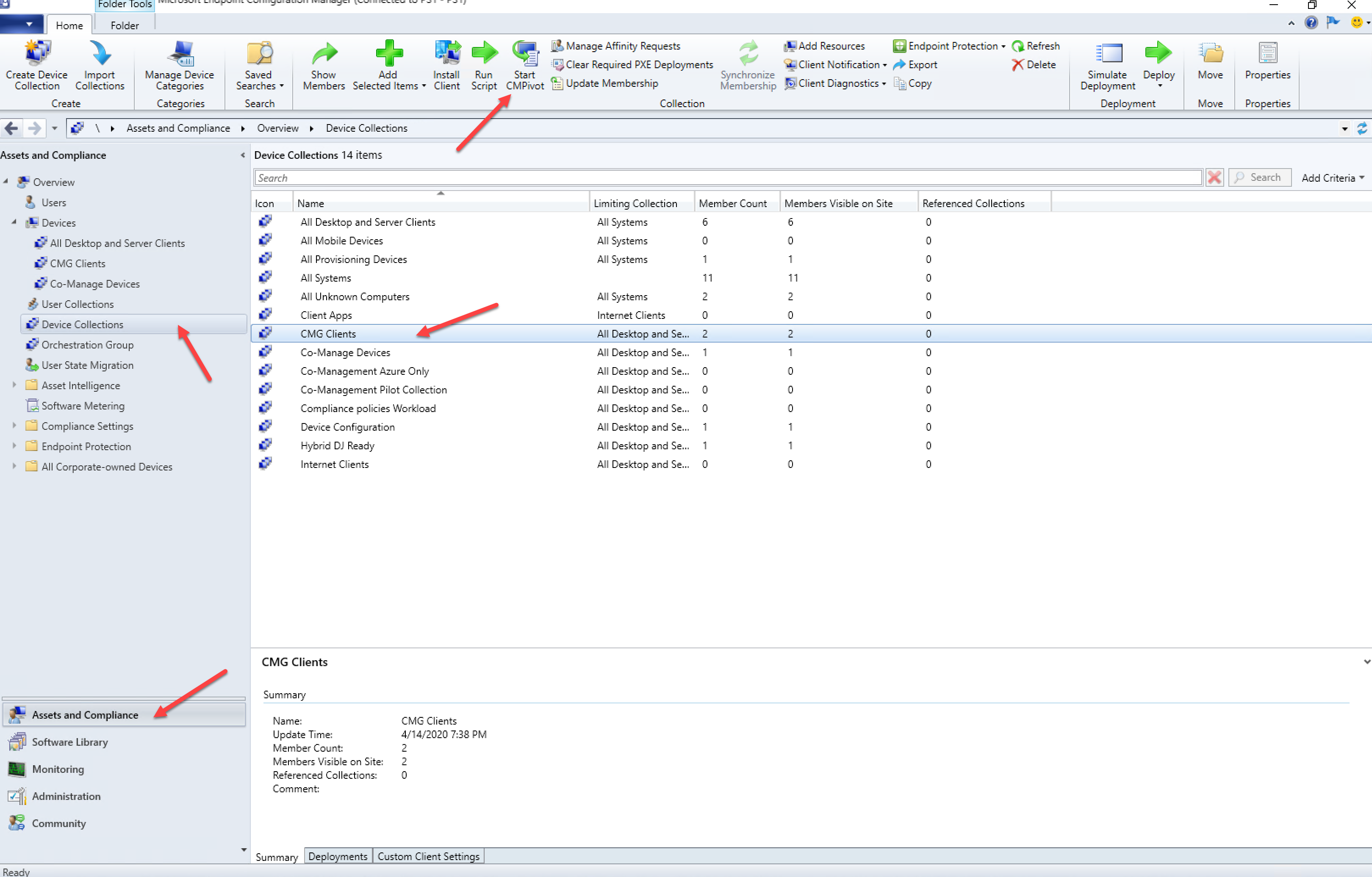 Use CMPivot to gather troubleshooting data from remote clients | Microsoft Community Hub