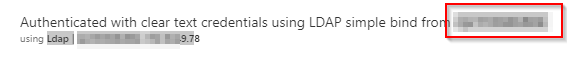 Azure ATP: Clear text credentials using LDAP simple bind | Microsoft Community Hub
