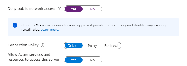 Connect to Azure SQL database with Point to Site Connection and Private ...
