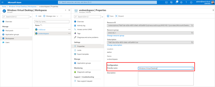 Getting started: Windows Virtual Desktop ARM-based Azure portal ...