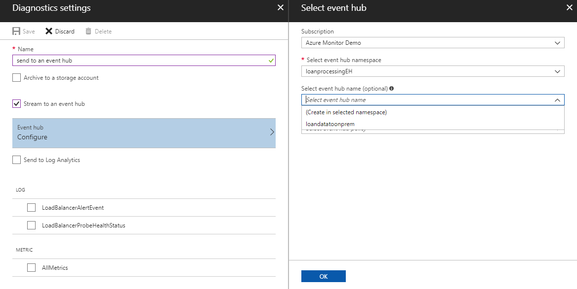 Azure Monitor: Send monitoring data to an event hub | Microsoft Community Hub