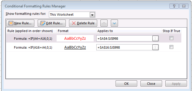 Conditional Formatting Not Consistent Microsoft Community Hub