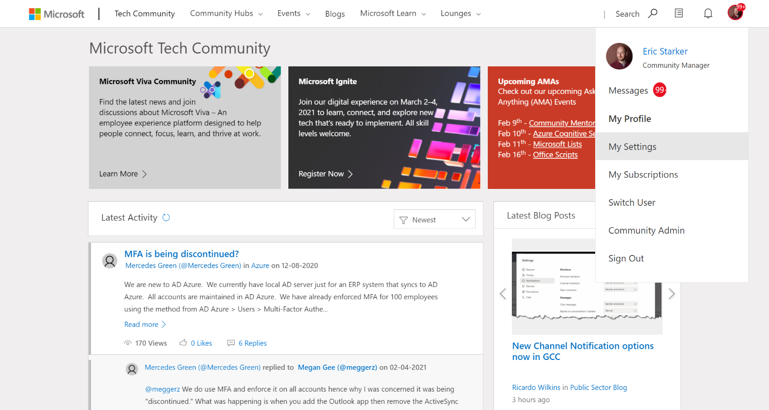 Completing your profile & connecting social media profiles | Microsoft ...