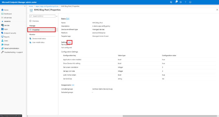 How to setup Microsoft Managed Home Screen in kiosk mode on Dedicated ...