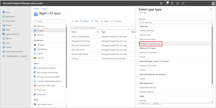 How to setup Microsoft Managed Home Screen in kiosk mode on Dedicated ...