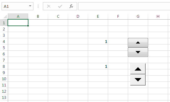 How to add/subtract 1 to a cell using a button? | Microsoft Community Hub