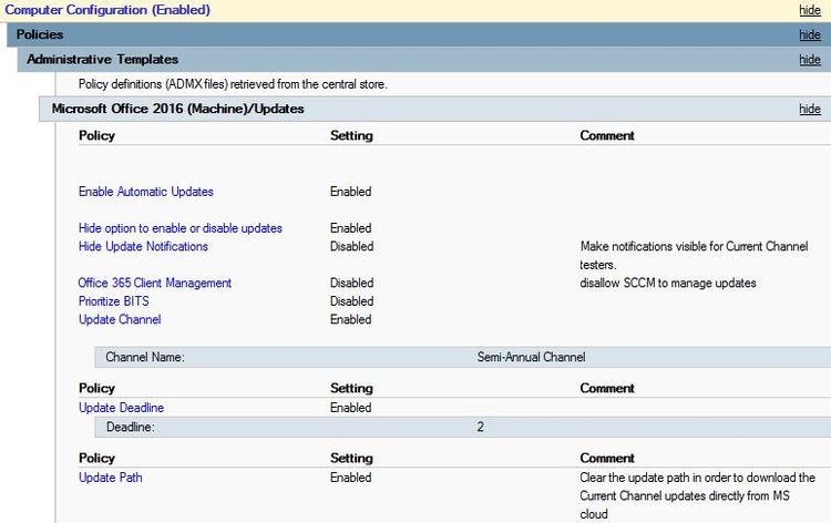 Understanding Office 365 ProPlus Updates for IT Pros (CDN vs SCCM)
