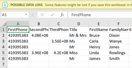 Excel Problem with Importing .csv file with carriage return in a field ...