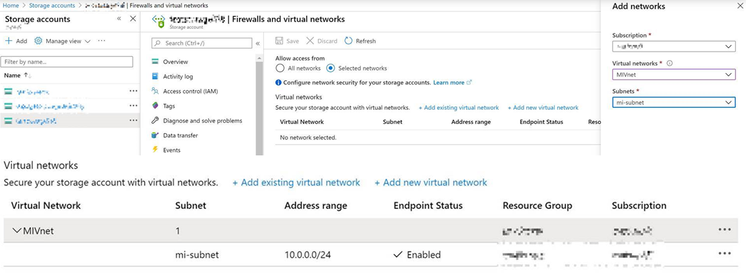 How To Read/Write Files from/to Blob Storage with Storage Firewall enabled for Managed Instance ...