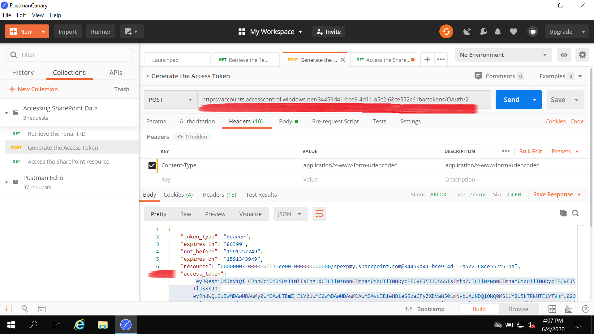 Regarding SharePoint Online REST API testing | Microsoft Community Hub