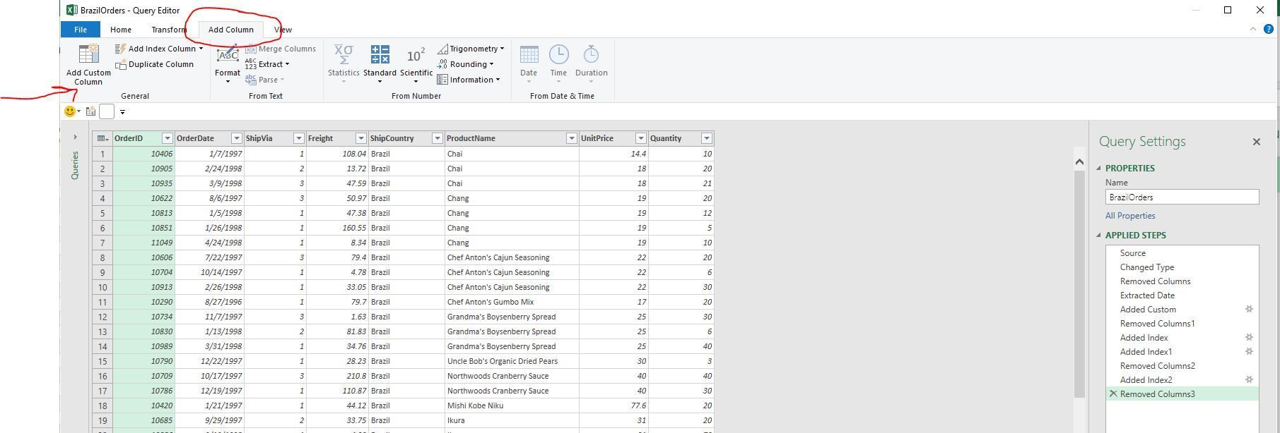 Power Query editor-Adding Conditional Column | Microsoft Community Hub