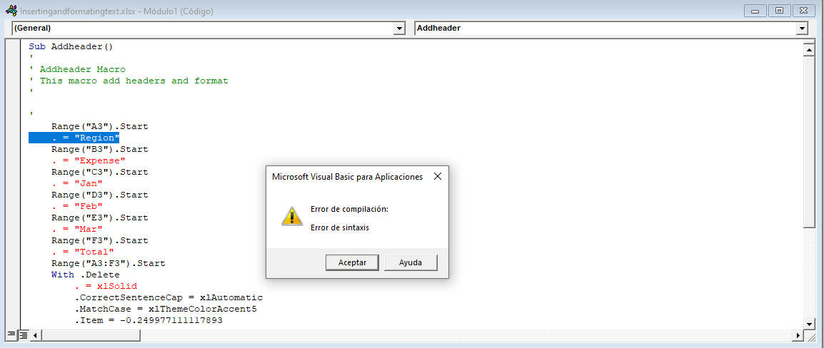 Sintax Error | Microsoft Community Hub