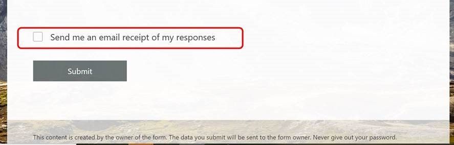 Send me an email checkbox | Microsoft Community Hub