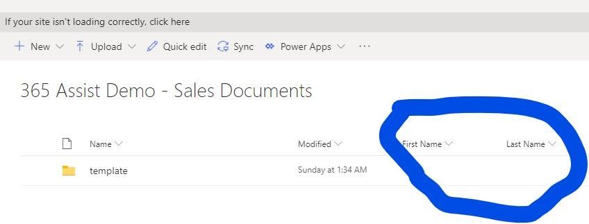 SharePoint Document Library MetaData Columns | Microsoft Community Hub