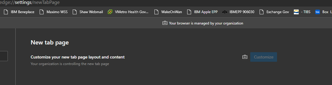 Edge Group Policy BUG with New TAB PAGE - RECOMMENDED is getting ...