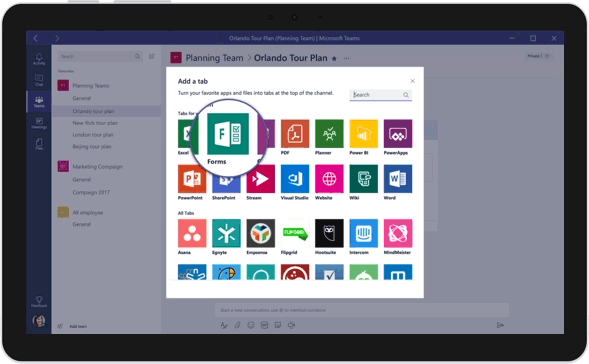 Use Microsoft Forms from your favorite and familiar apps | Microsoft ...