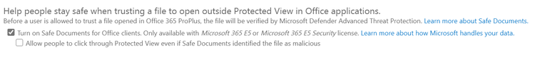 Safe Documents is Generally Available | Microsoft Community Hub