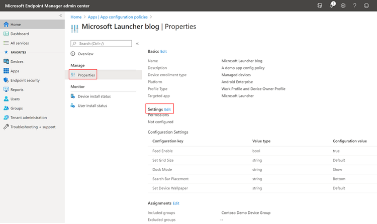 How to Setup Microsoft Launcher on Android Enterprise Fully Managed ...