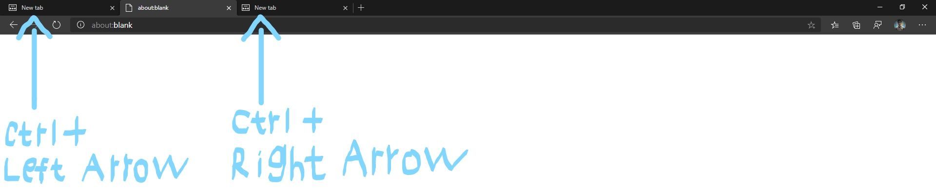 Suggestion: Keyboard shortcut for switching between tabs | Microsoft ...