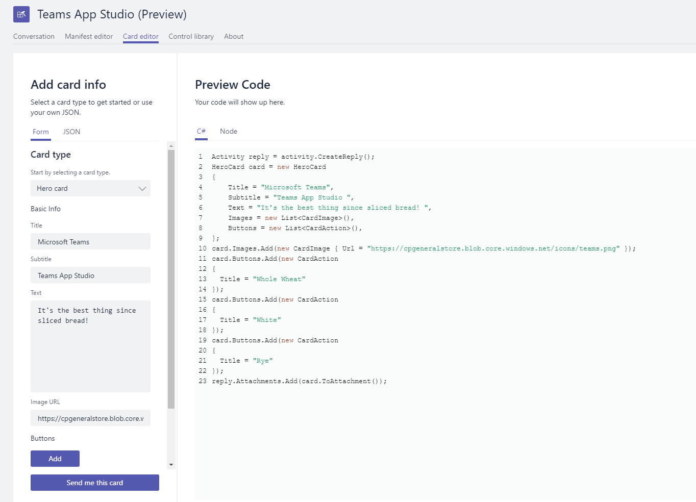 Microsoft Teams App Studio (Preview) | Microsoft Community Hub