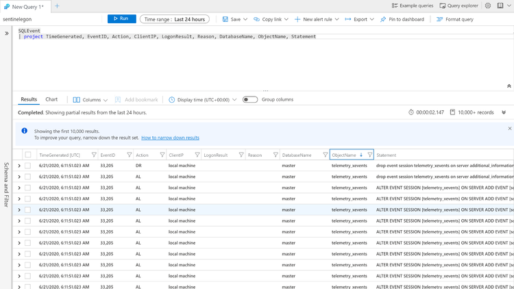 Monitoring SQL Server with Azure Sentinel | Microsoft Community Hub