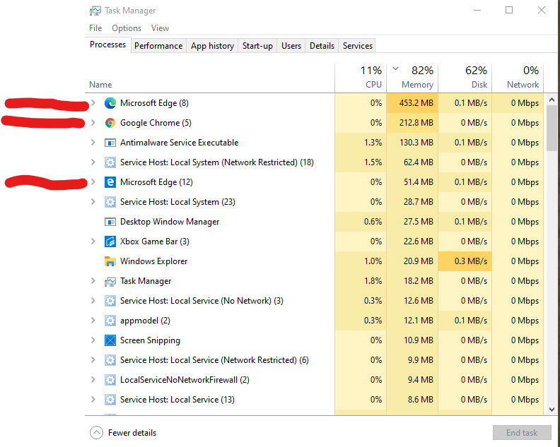 Huge memory consumption and lagging in Canary version | Microsoft ...