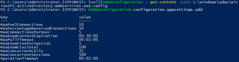 Active Directory Web Services Event 1202 | Microsoft Community Hub