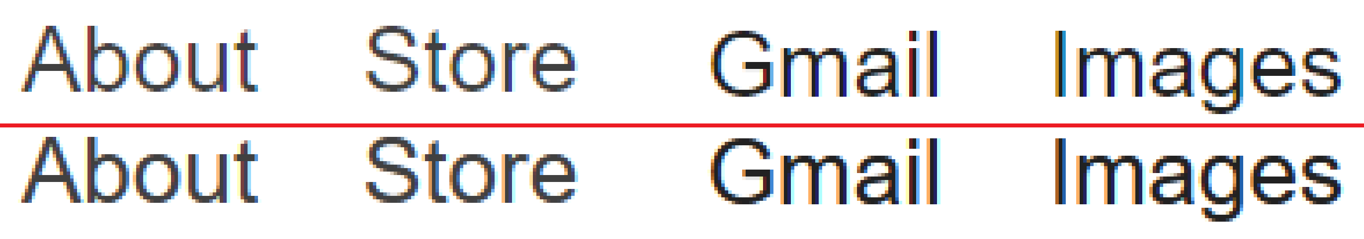 text is too faint compared to Firefox or legacy Edge (Windows 10 ...