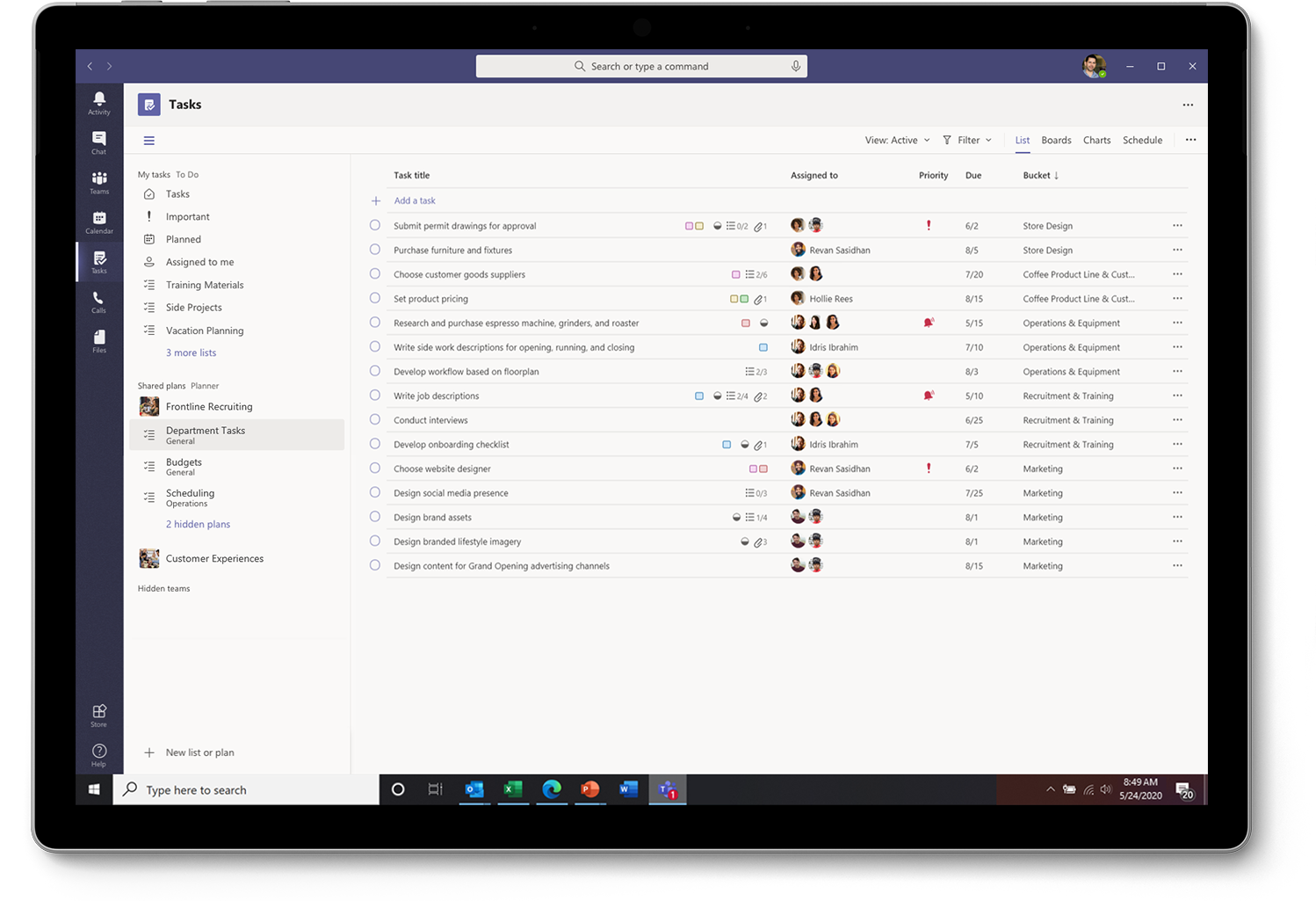 To Do is now integrated with the Microsoft 365 suite of applications ...
