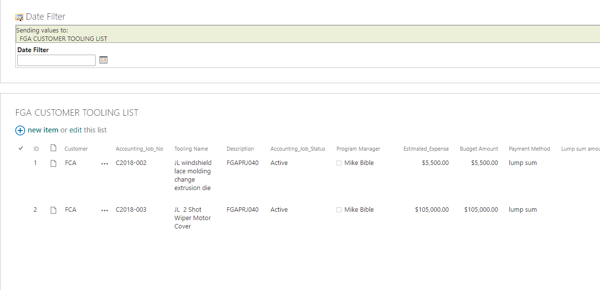 date range filter in sharepoint list | Microsoft Community Hub