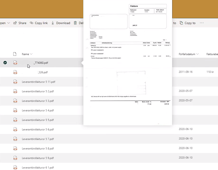 File preview on Hover in Sharepoint Online lists JSON | Microsoft Community Hub