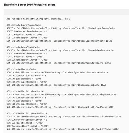 Patching Distributed Cache for SharePoint 2013 and SharePoint 2016 ...