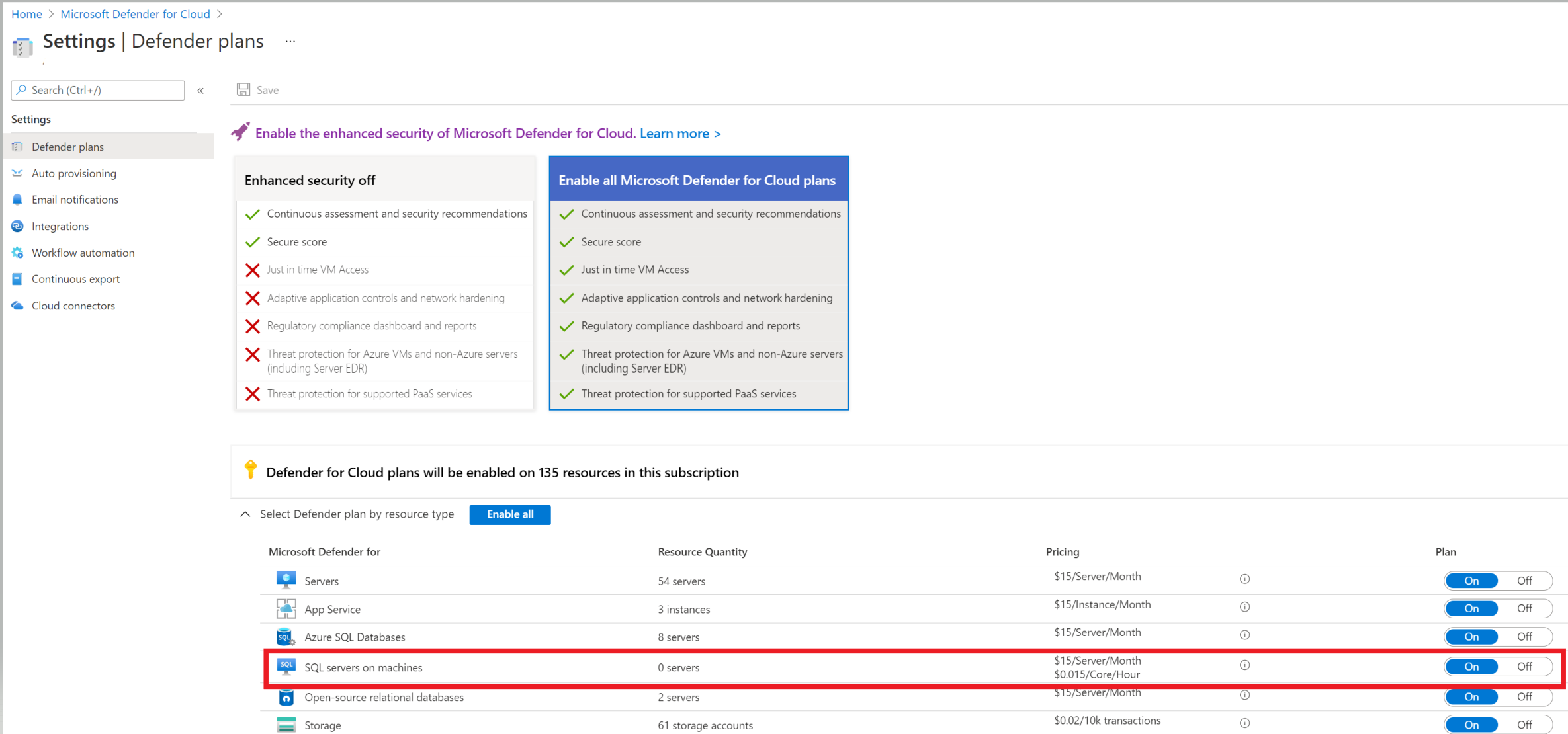 Threat Protection for SQL IaaS VMs hosted on Azure Arc using Microsoft ...