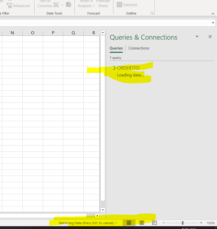 Trouble Loading Power Query into excel workbook | Microsoft Community Hub