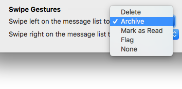 Outlook for Mac now supports swipe gesture customization in Insider ...