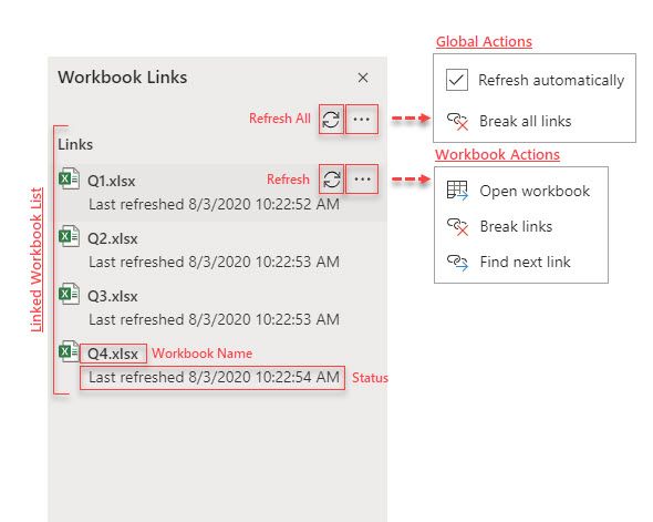 Workbook Link support coming to Excel for the web | Microsoft Community Hub