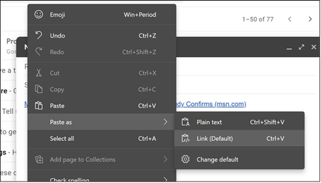 Announcing a new way to paste URLs, Link format! | Microsoft Community Hub