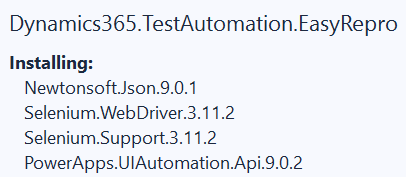 Test Automation and EasyRepro: 01 - Overview and Getting Started