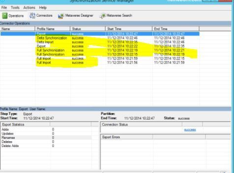 Is there a way to see all or export the historical Synchronization Logs ...